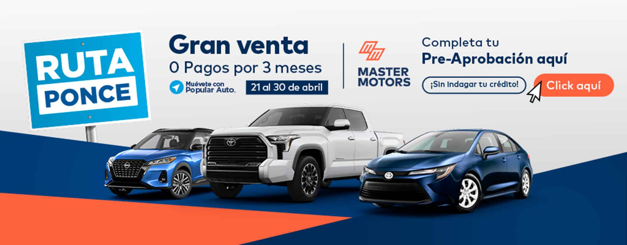 El dealer de autos #1 en Ponce - Master Motors