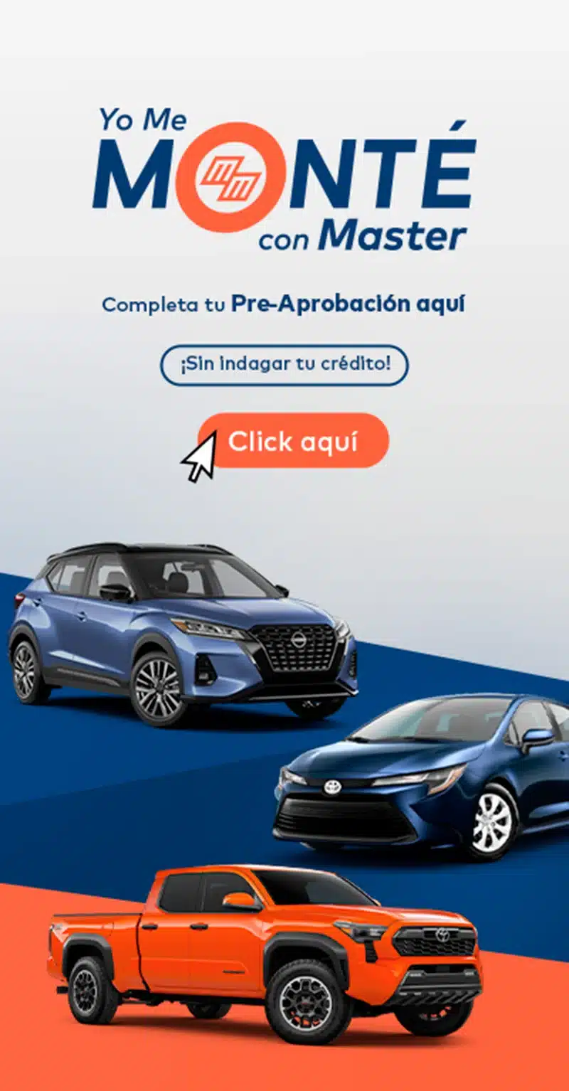 El dealer de autos #1 en Ponce - Master Motors